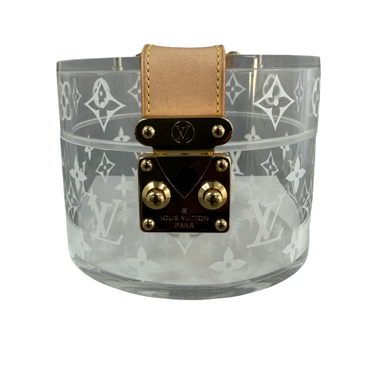 Louis Vuitton Transparent Plexiglass Monogram Scott Box – Couture LV